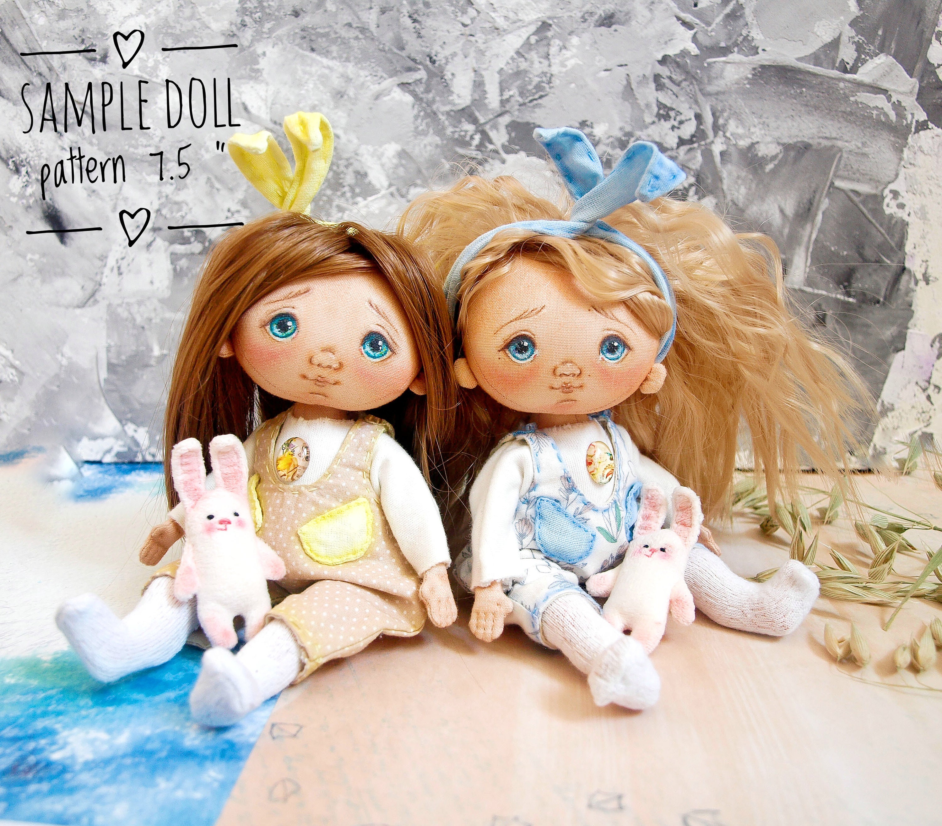 Cloth Doll Pattern, Rag Doll Pattern, Art Doll Pattern Body, Doll Body ...