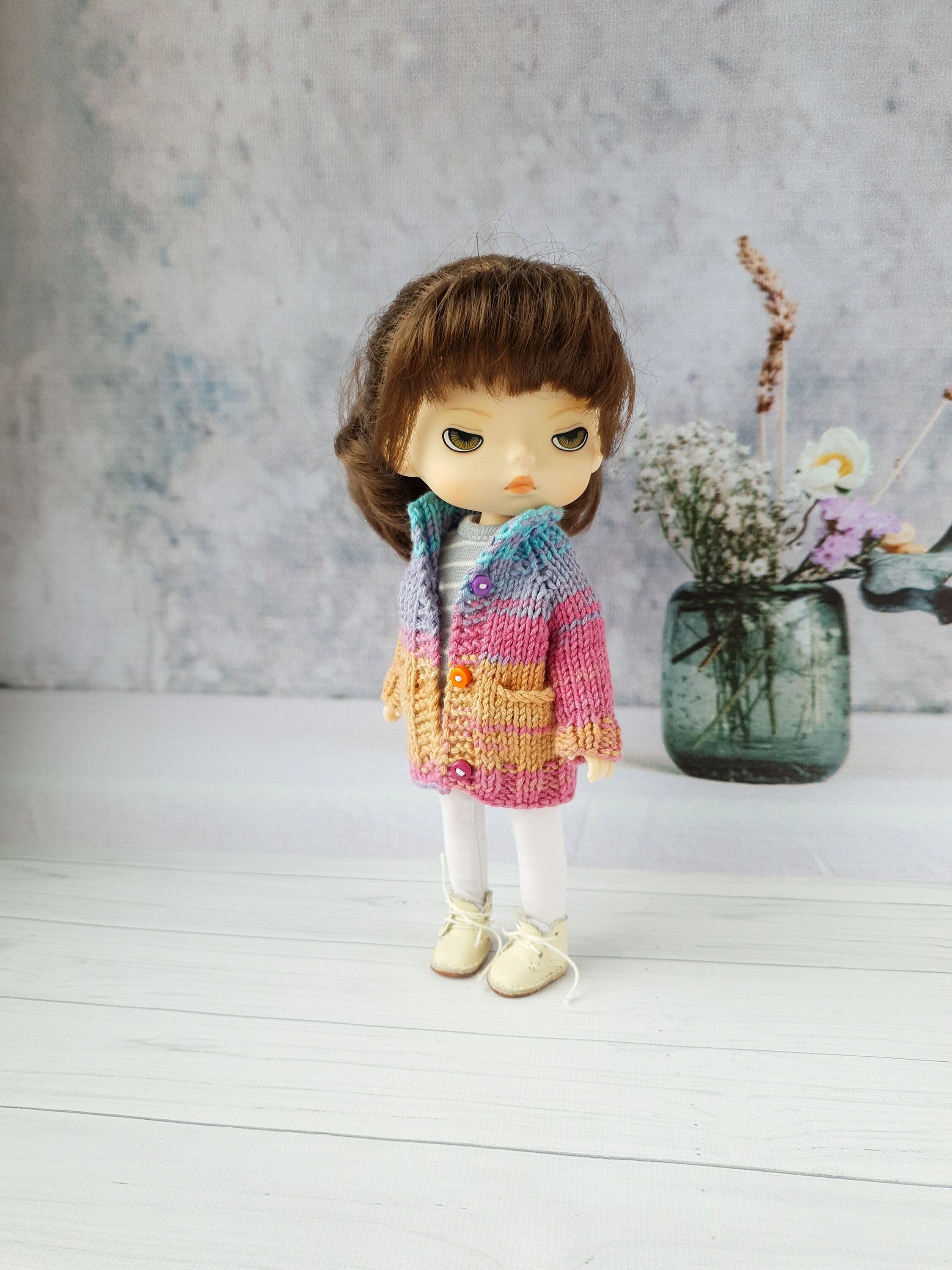 Holala Cardigan Pattern Holala Doll Clothes Pattern Holala - Etsy