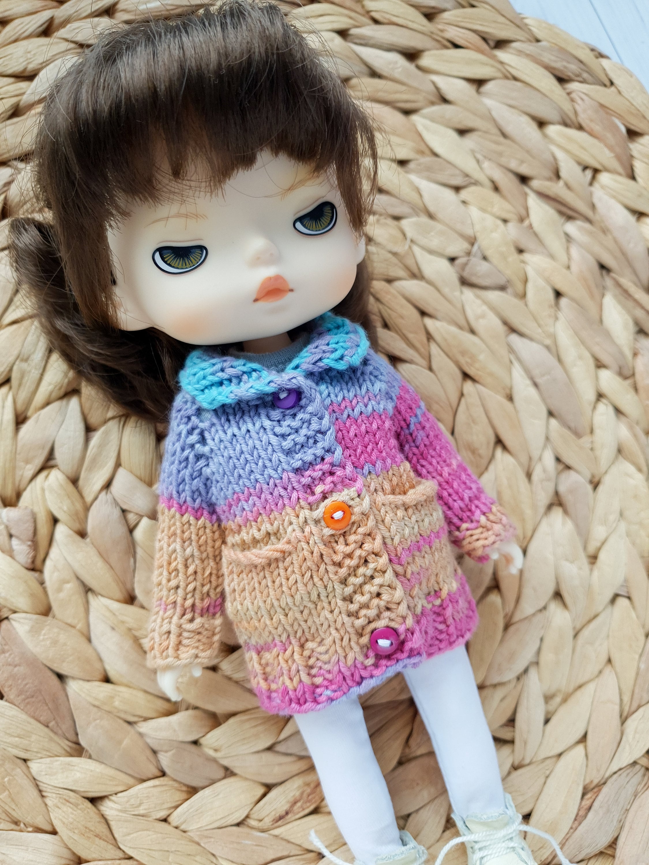 Holala Cardigan Pattern Holala Doll Clothes Pattern Holala - Etsy