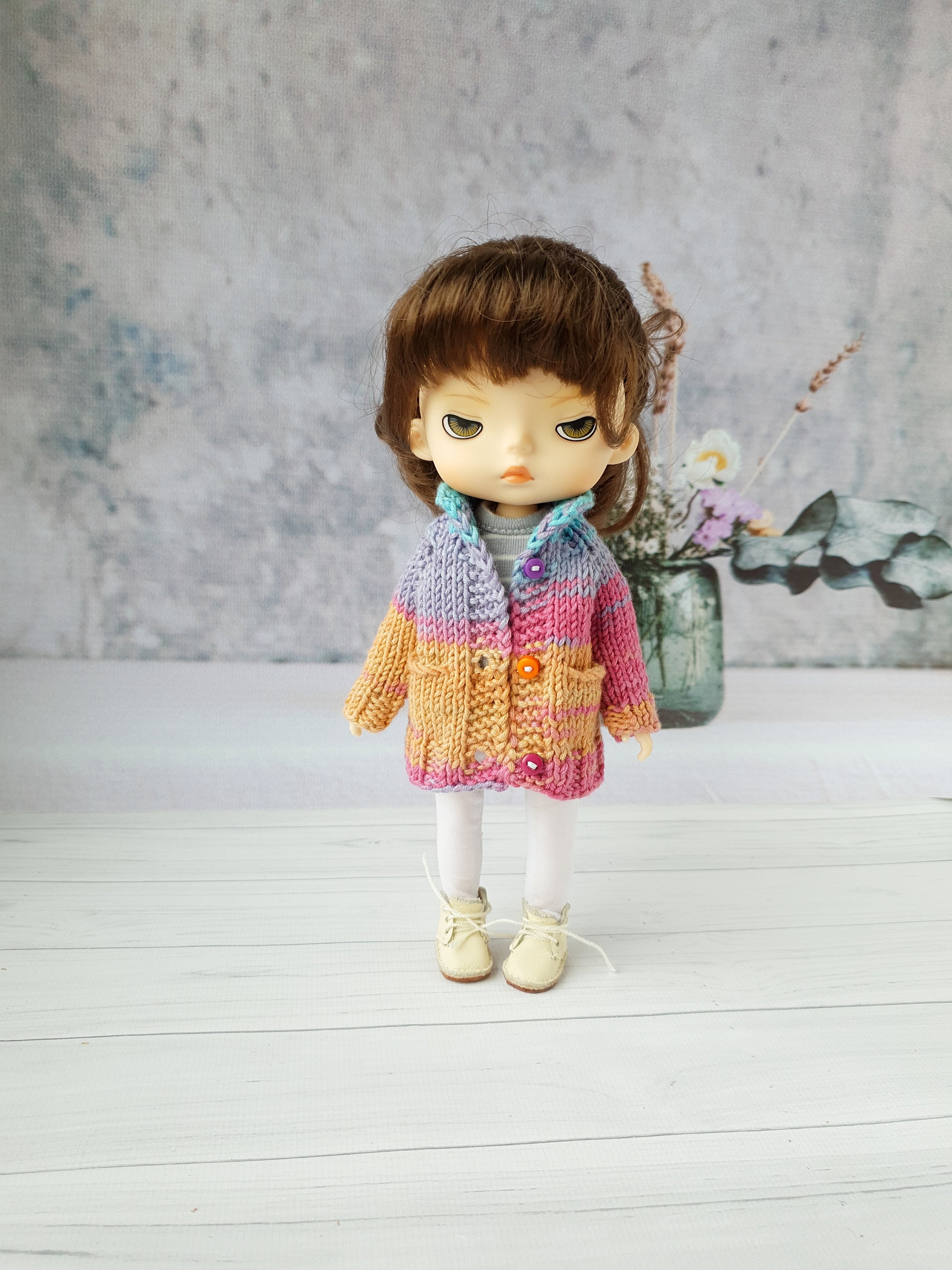 Holala Cardigan Pattern Holala Doll Clothes Pattern Holala - Etsy