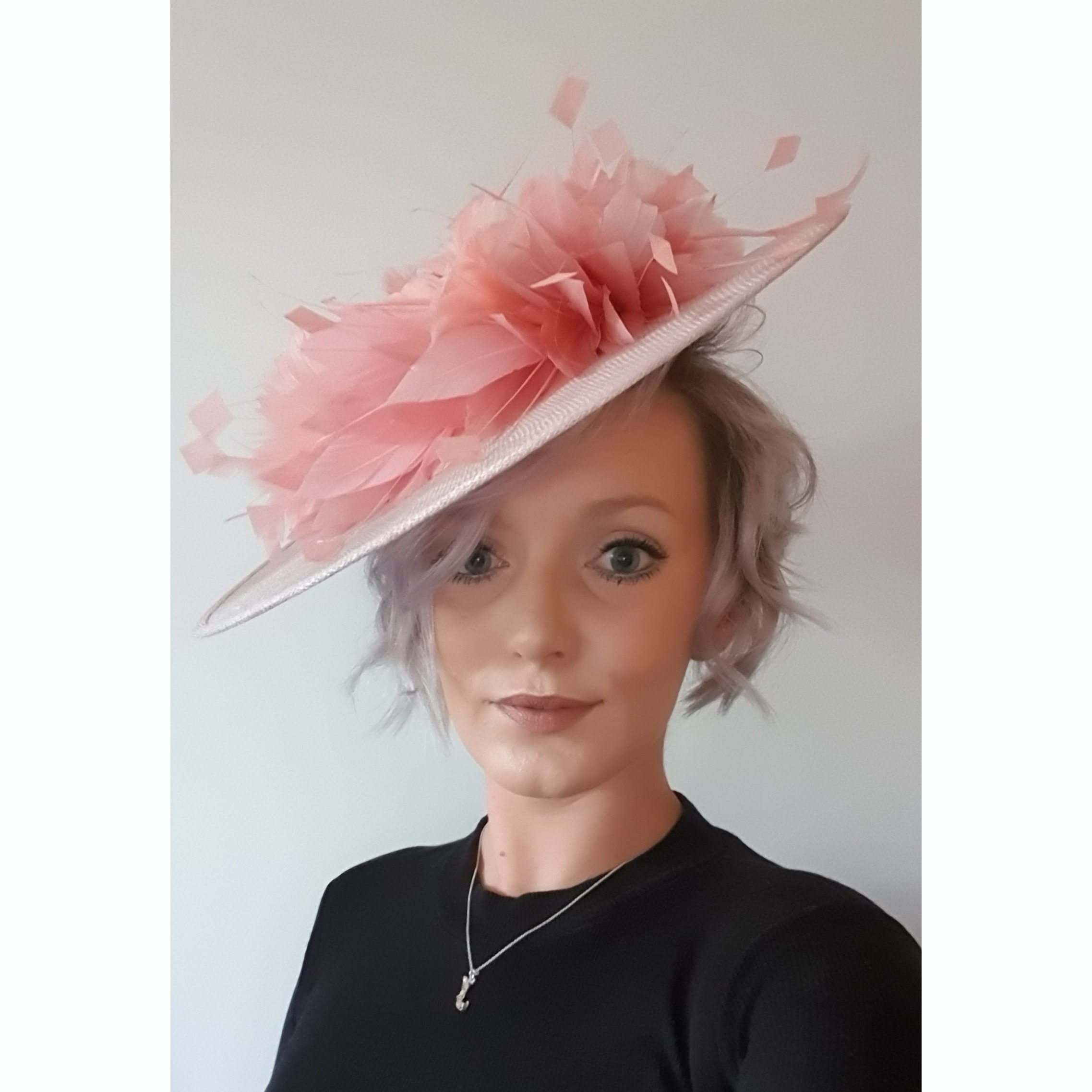 One off Simply Stunning Bespoke Handmade Pale Pink Cartwheel | Etsy