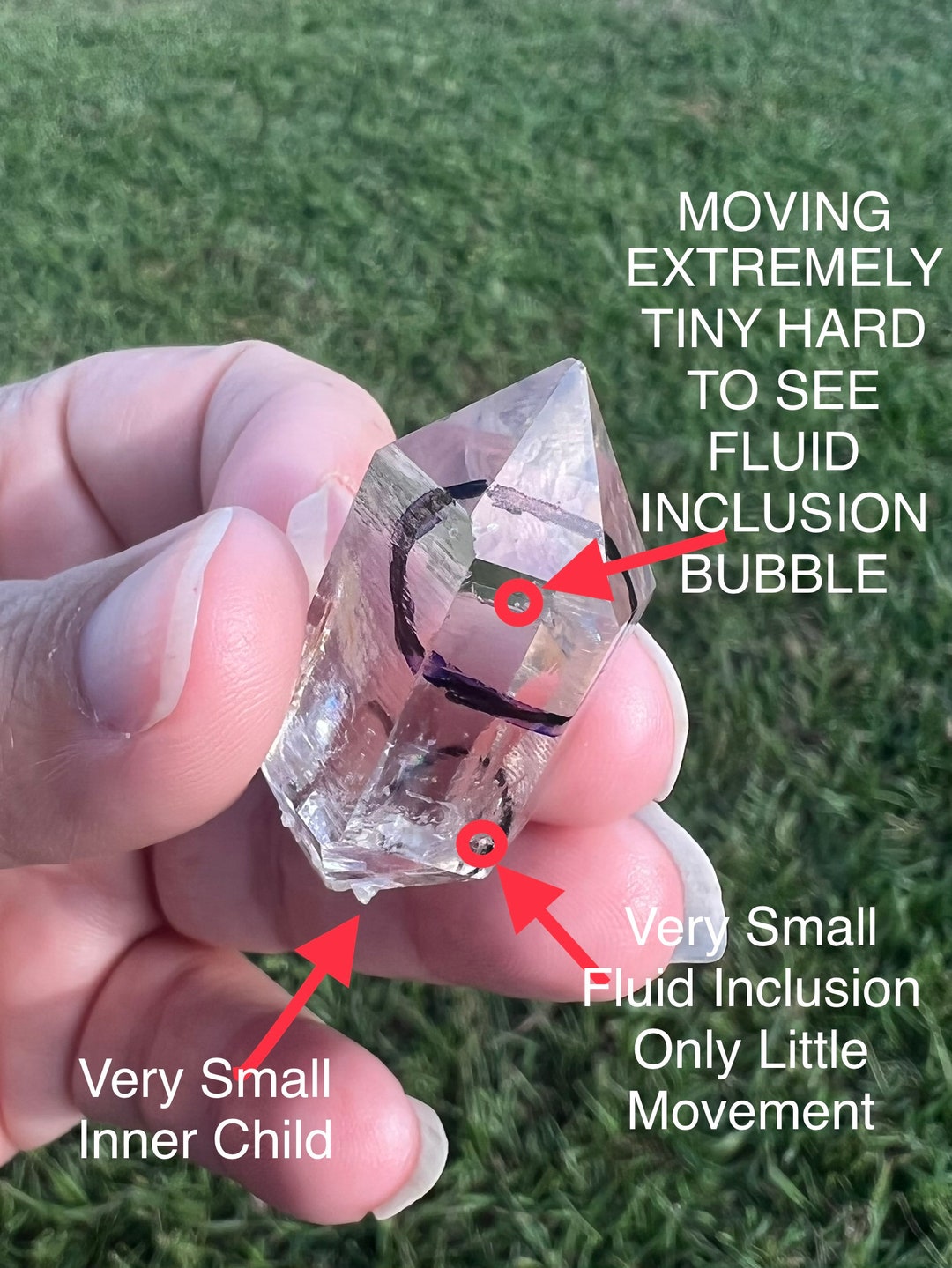 18 G Rare Tibetan DT Very Clear 2 Enhydros Ancient Bubbles - Etsy