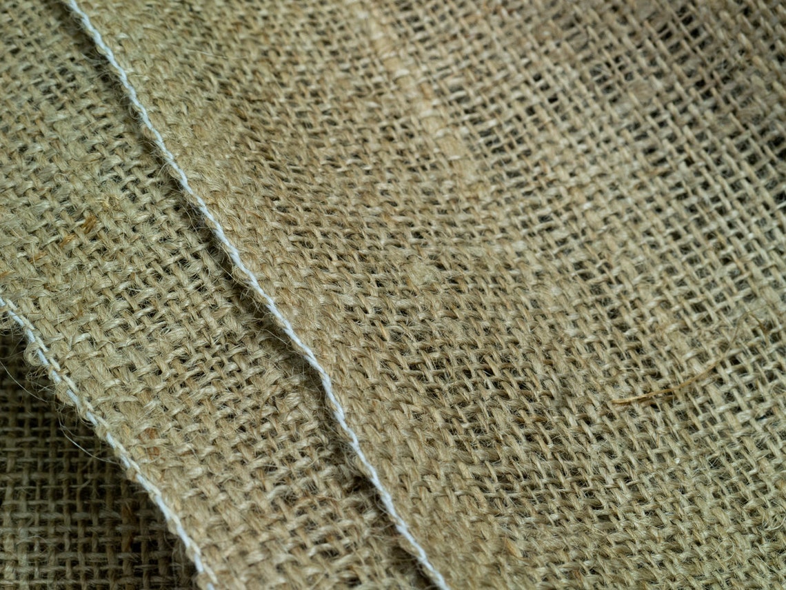 Hessian Fabric Woven Natural Jute Burlap Garden Wedding Rug - Etsy