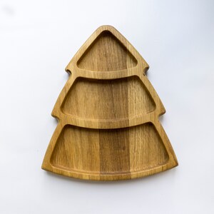 Eco Friendly Plate Christmas Tree From Oak Gift for Girl | Etsy