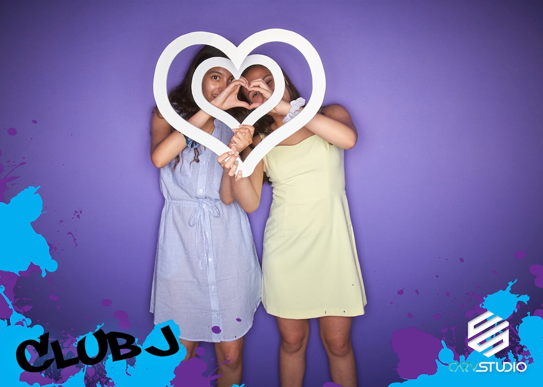 2 Heart Frame BUNDLE Custom Durable Lightweight PVC Small - Etsy