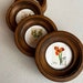 Small Picture Frame 2x2 Inches Round Wall Frame Round Photo Frame ...