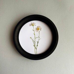 Black Round Frame Round Picture Frame Embroidery Frame Picture Frames ...