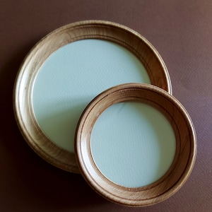 Frame Brown Round Frame Round Photo Frame Wooden Round Frame Round ...