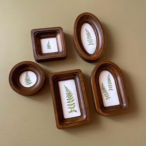 Christmas Gift Set Wooden Frames 2 Inch Round Frame 2x4 Oval Frame 2x4 ...