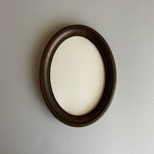 Oval Picture Frame Wooden Oval Frame Oval Photo Frame Size 4 X 6 5 X 7 ...
