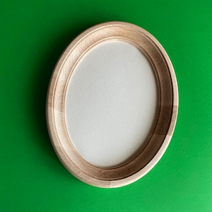 Oval Photo Frame Oval Wood Frame Wooden Oval Frame Oval Picture Frame ...