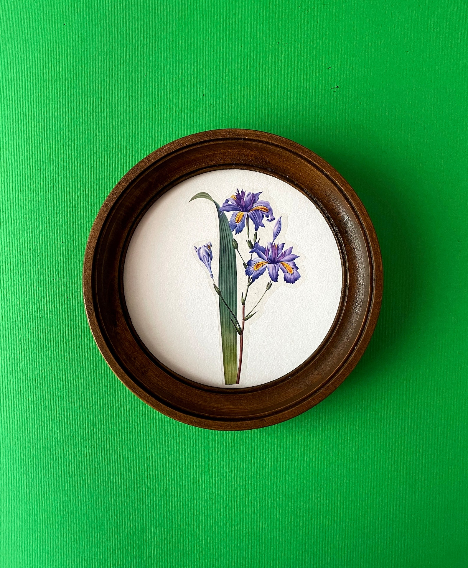Round Wooden Photo Frame Sizes 2-16 Inches - Etsy