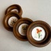 Small Picture Frame 2x2 Inches Round Wall Frame Round Photo Frame ...