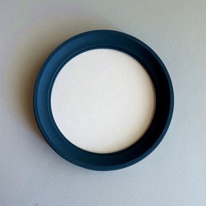 Round Frame Color Berlin Blue Round Photo Frame Picture Frames Photo ...