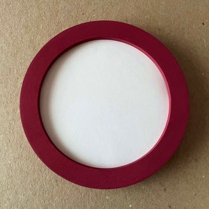 Berry Round Picture Frame Circular Frame, Round Wooden Frame, All Sizes ...
