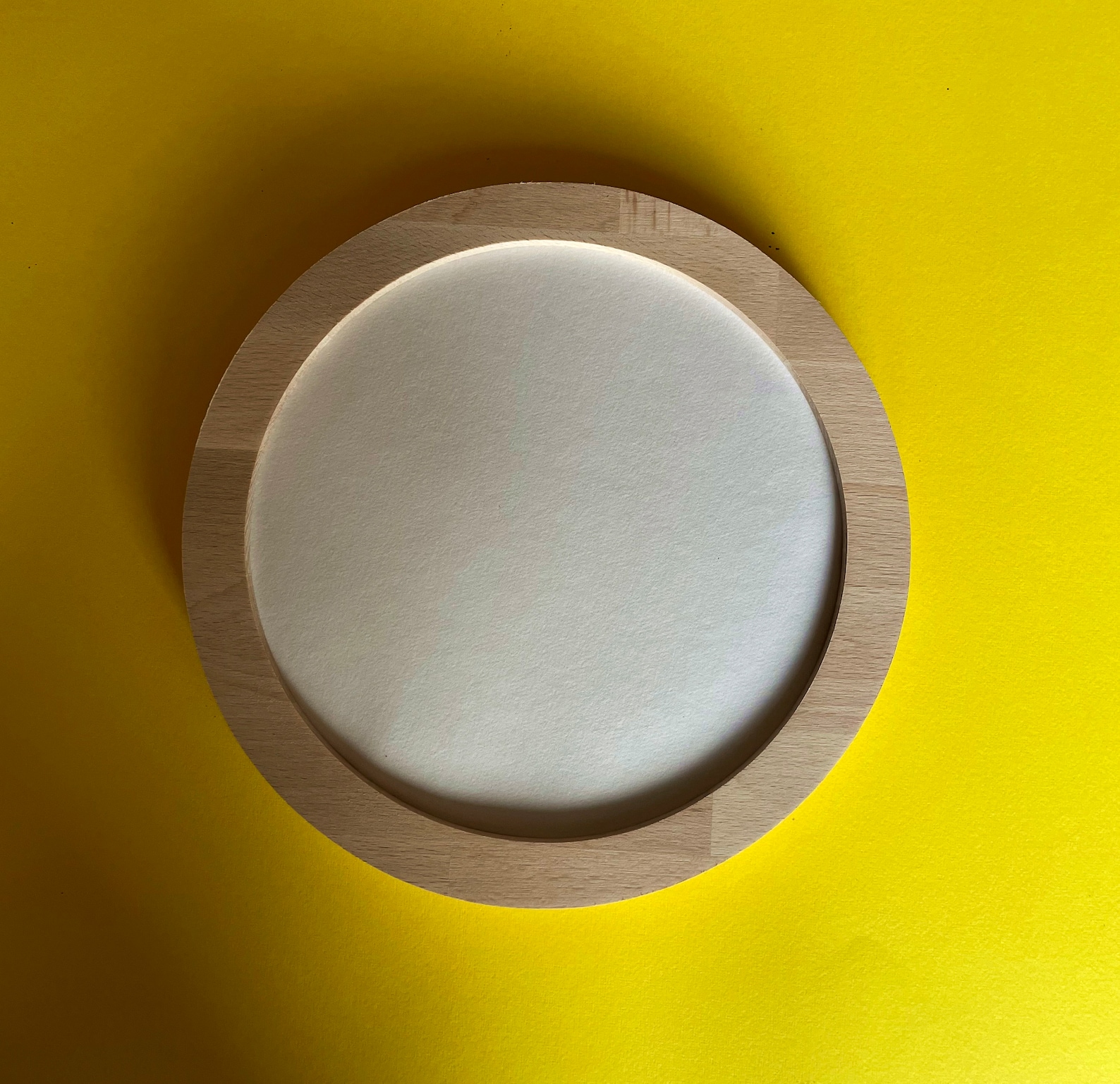 Natural Classic Round Wooden Frame, Round Photo Frame, Round Picture ...