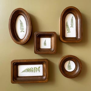 Christmas Gift Set Wooden Frames 2 Inch Round Frame 2x4 Oval Frame 2x4 ...