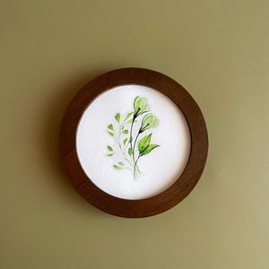 Round Picture Frame Round Wooden Frame, Round Photo Frame Small Big ...