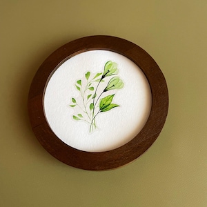 Round Picture Frame Round Wooden Frame, Round Photo Frame Small Big ...