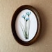 Brown Oval Photo Frame Oval Wood Frame Oval Frame 3 х 5 4 X 6 Oval ...