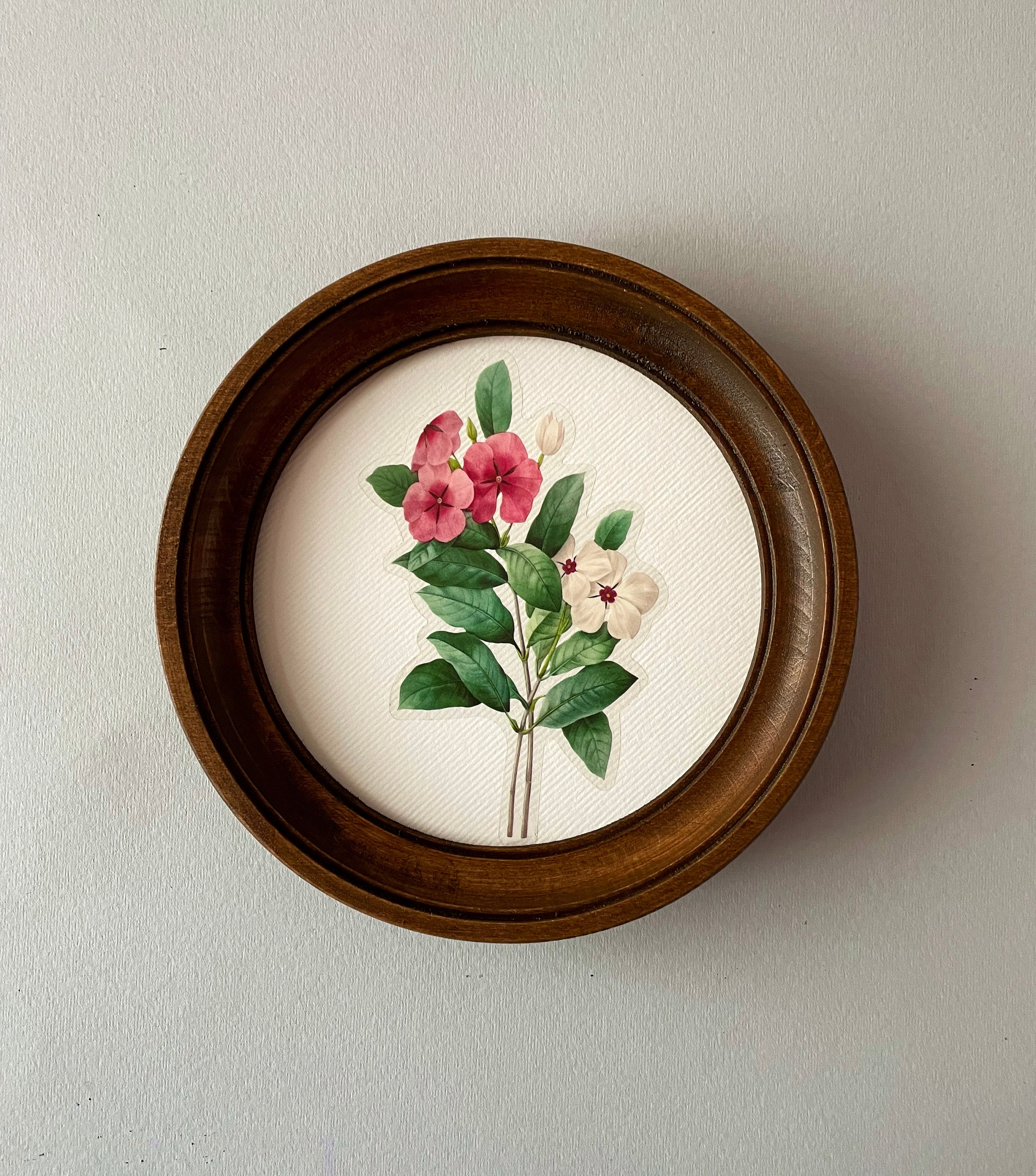 Round Photo Frame, Embroidery Hoop Frame, Circle Picture Frame, Round ...