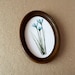 Brown Oval Photo Frame Oval Wood Frame Oval Frame 3 х 5 4 X 6 Oval ...