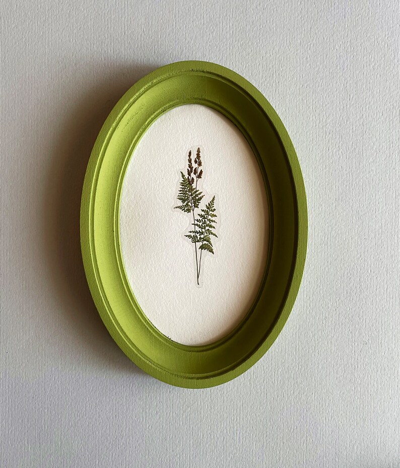 Olive Oval Photo Frame Size 4 X 6 Inches - Etsy
