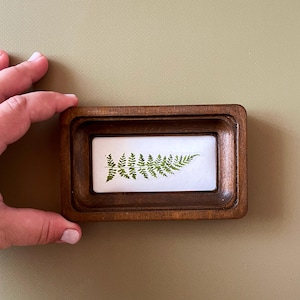 Miniature Wooden Rectangular Frame With Round Corners 2x4 Inches ...