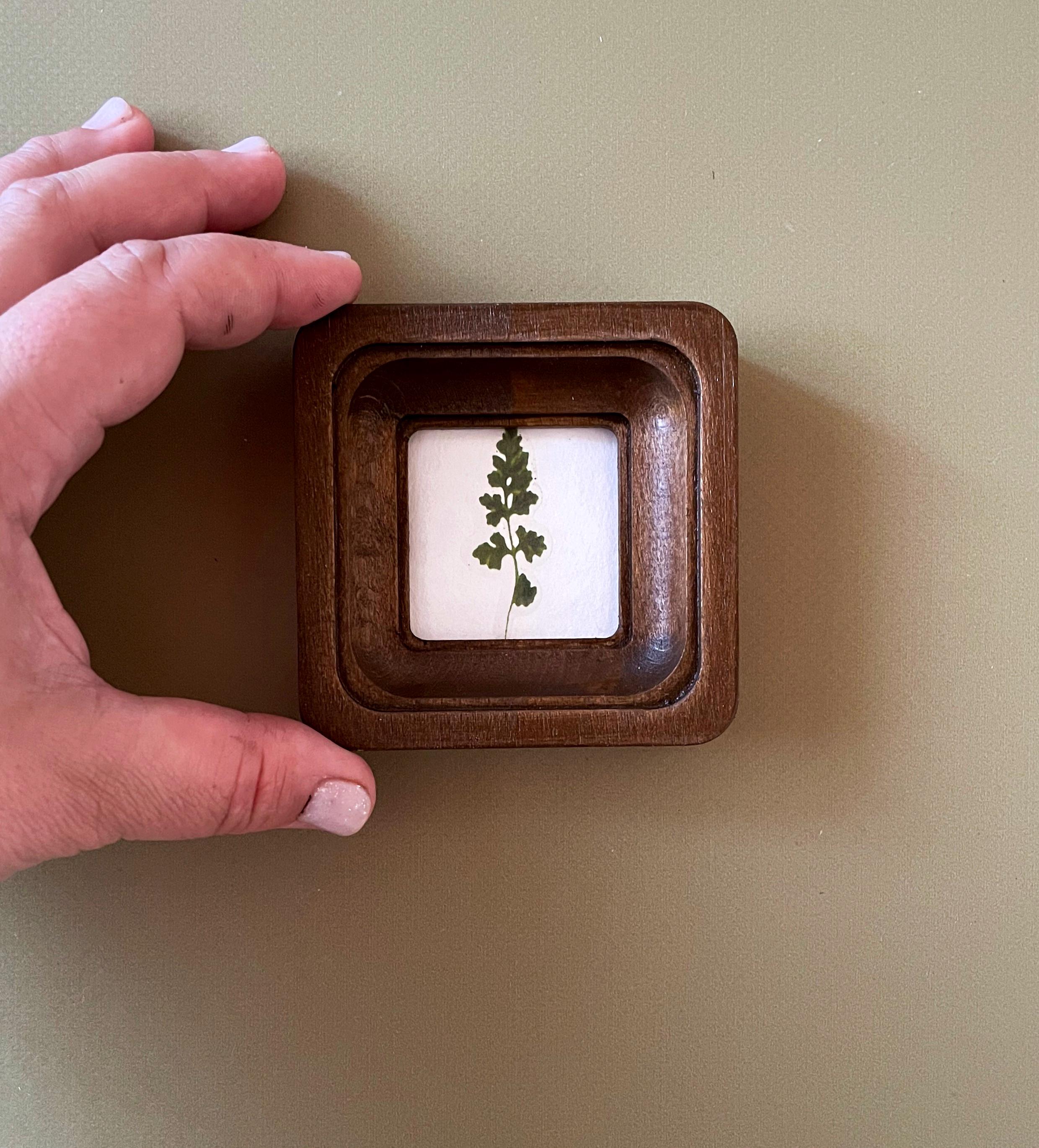 Small Square Frame, Frame Natural Wood Frame, Classic Photo Frame ...