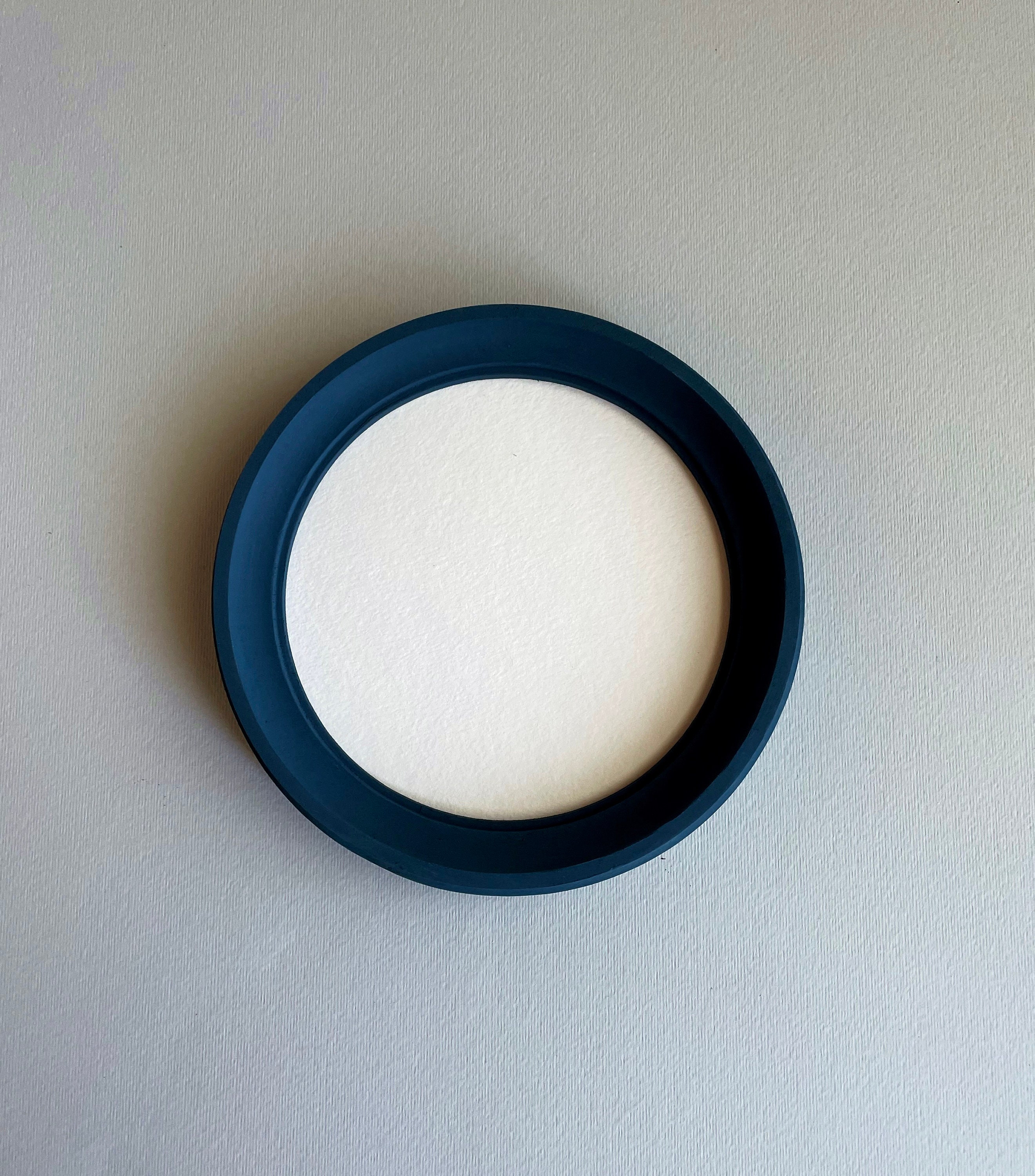 Blue Round Frame Round Photo Frame Picture Frames Photo Frame for Wall ...
