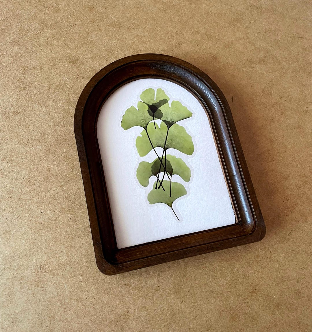 Arched Frame,oval Arch Frame,brown Arched Frame,vintage Frame,natural ...