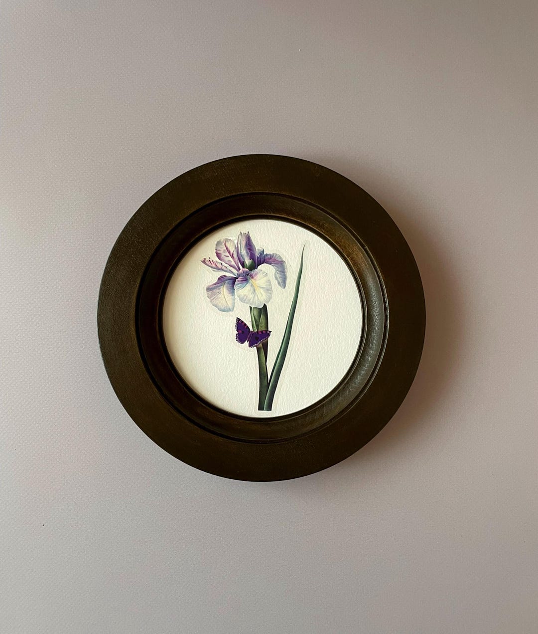 Round Frame,circular Frame,wall Circular Frame,dark Round Frame,quote ...