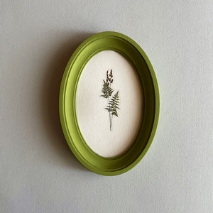 Olive Oval Photo Frame Size 4 X 6 Inches - Etsy