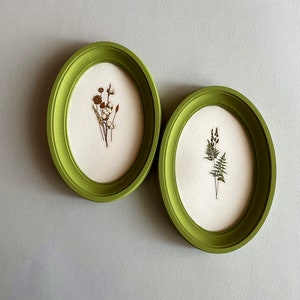 Olive Oval Photo Frame Size 4 X 6 Inches - Etsy