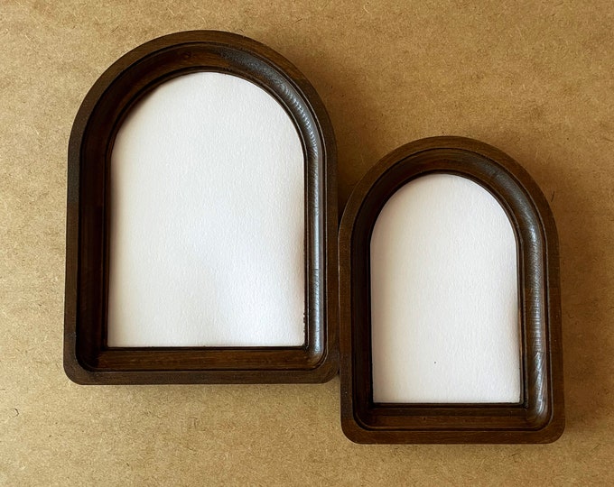 Photo Arch Frame Arched Frame Wooden Oval Frame Arch Sizes 3 X 5, 4 X 6 ...