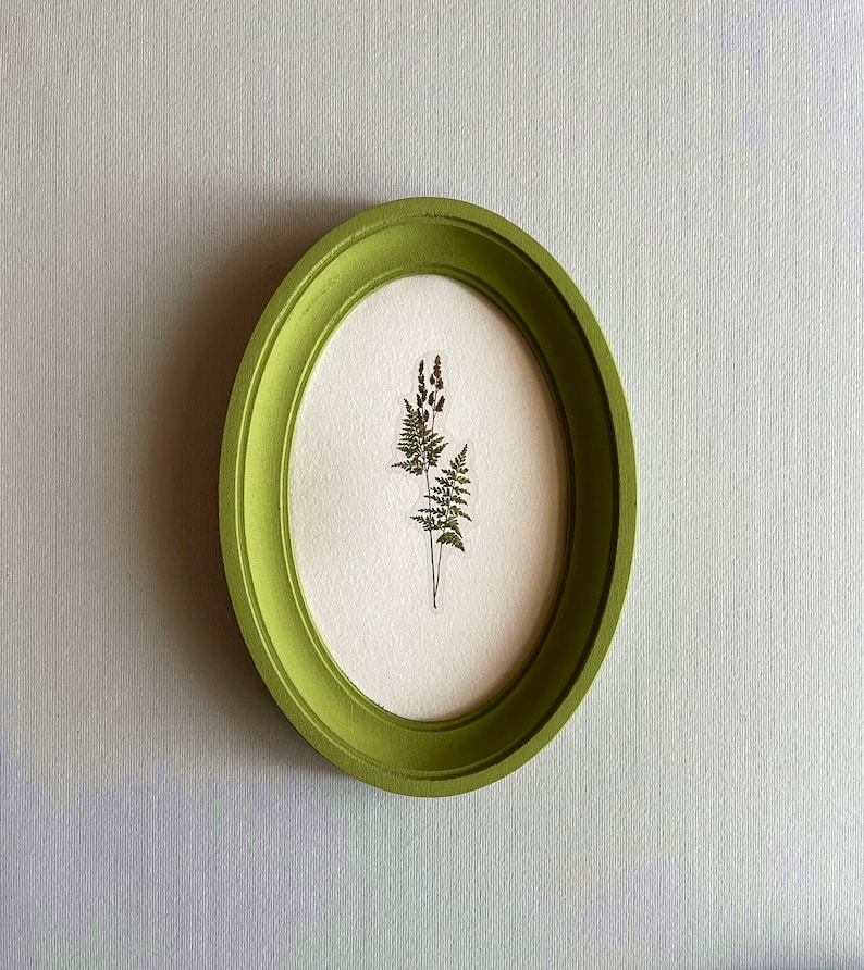Olive Oval Photo Frame Size 4 X 6 Inches - Etsy