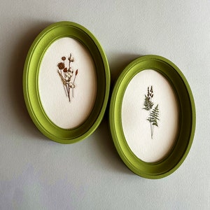 Olive Oval Frame Wooden Photo Oval Frame Size 3 х 5 4 X 6 5 X 7 6 X 8 8 ...