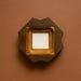 Square Wood Photo Frame , Brown Frame, Natural Wood Frame With an ...
