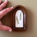 Set Miniature Wooden Frames 2 Inch Round Frame 2x4 Inch Oval Frame 2x4 ...