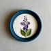 Blue Round Frame, Round Picture Frame, Embroidery Frame, Round Picture ...