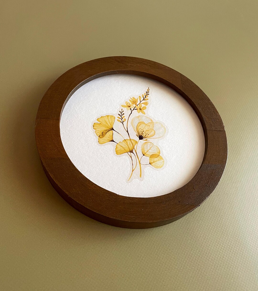 Circle Picture Frame,brown Round Frame,dark Round Frame,picture Frames ...