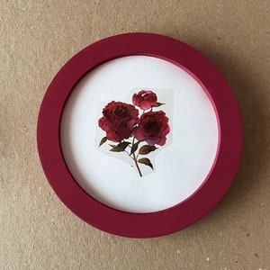 Berry Round Picture Frame Circular Frame, Round Wooden Frame, All Sizes ...
