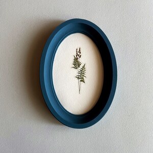 Blue Wooden Photo Oval Frame Size 3 х 5 4 X 6 5 X 7 6 X 8 8 X 10 Inches ...