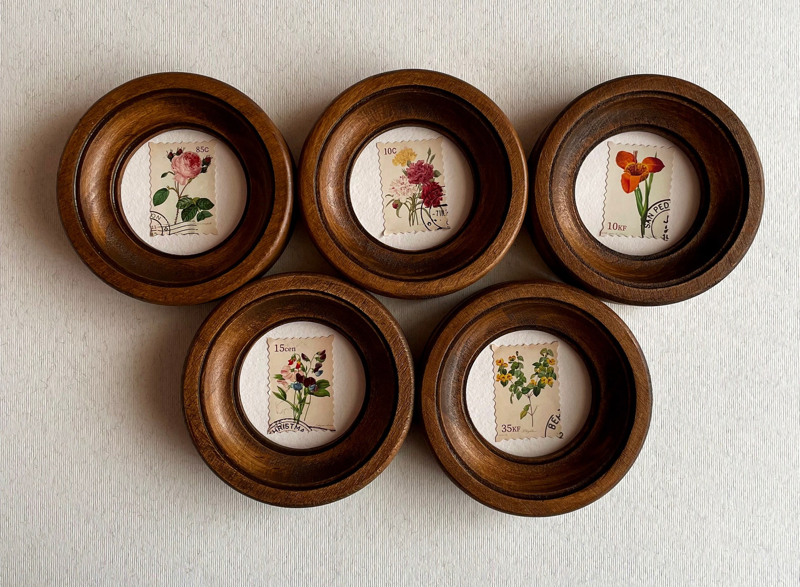 Miniature Embroidery Frame Mini Frame 2x2 Little Round Frame Small ...