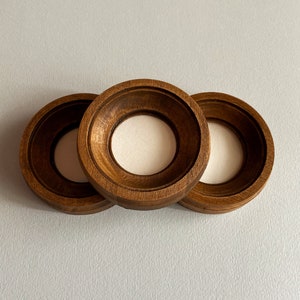 Set of 3 Round Small Frame 2 Inches Mini Сircular Frame Round Wall ...