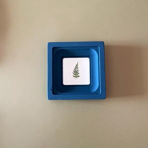 Blue Square Frame,square Frame,quote Embroidery,picture Frames,classic ...