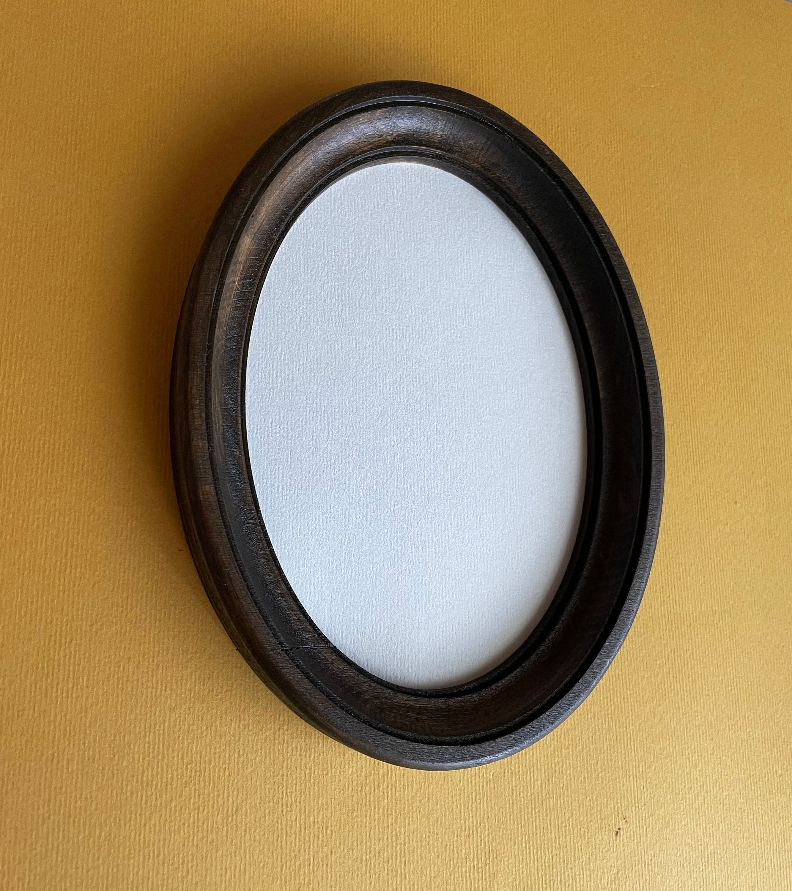 Оval Picture Frame Oval Photo Frame Wooden Oval Frame Size 4 X 6 5 X 7 ...