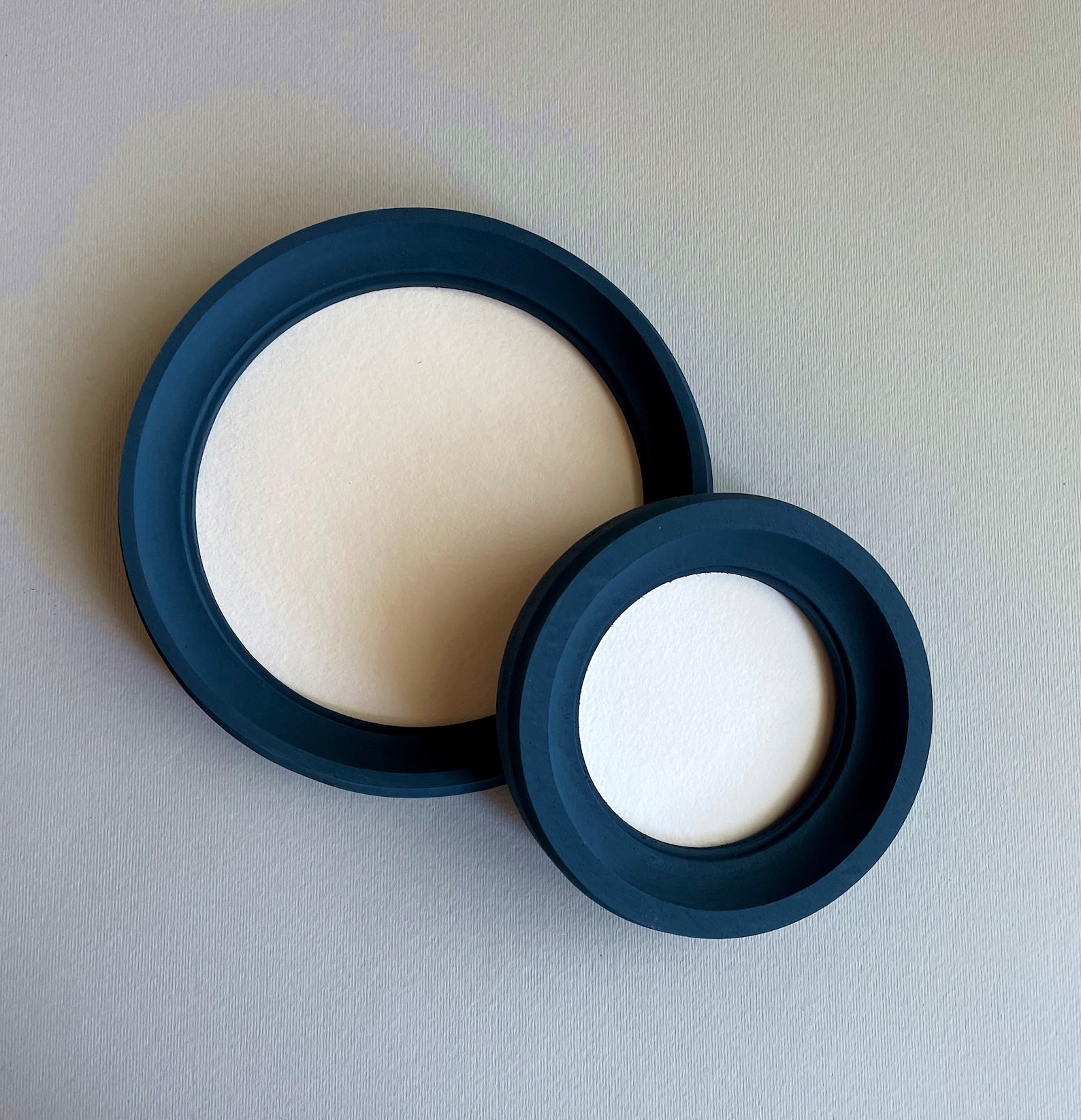 Blue Round Frame Round Photo Frame Picture Frames Photo Frame for Wall ...