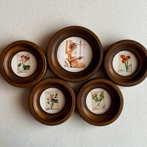 Round Picture Frame Round Frame Circular Frame Round Photo Frame ...