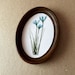 Brown Oval Photo Frame Oval Wood Frame Oval Frame 3 х 5 4 X 6 Oval ...
